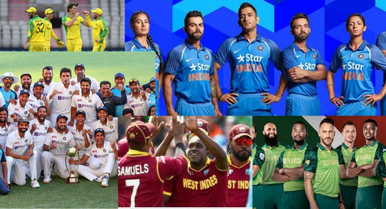 Top various cricket teams in the world and their ranking - Hambledon ...